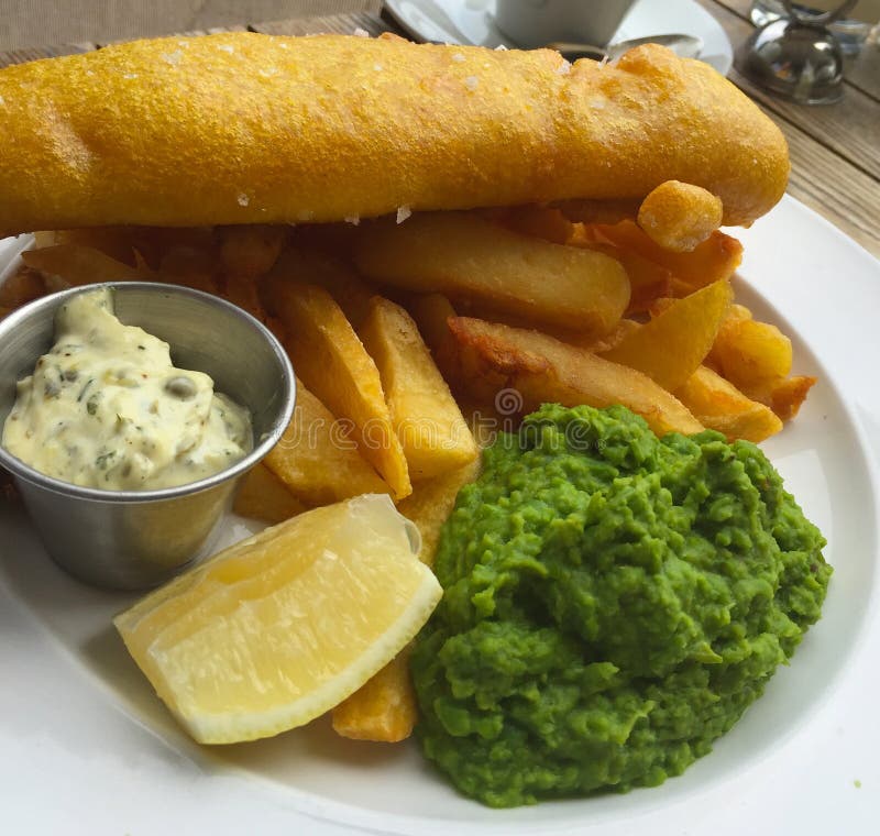 Fish and chip supper stock photo. Image of national, haddock - 56236134