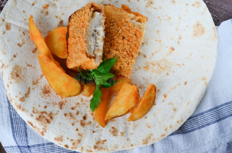 Fish and Chips stock photo. Image of fatty, crispy, lunch - 84510786