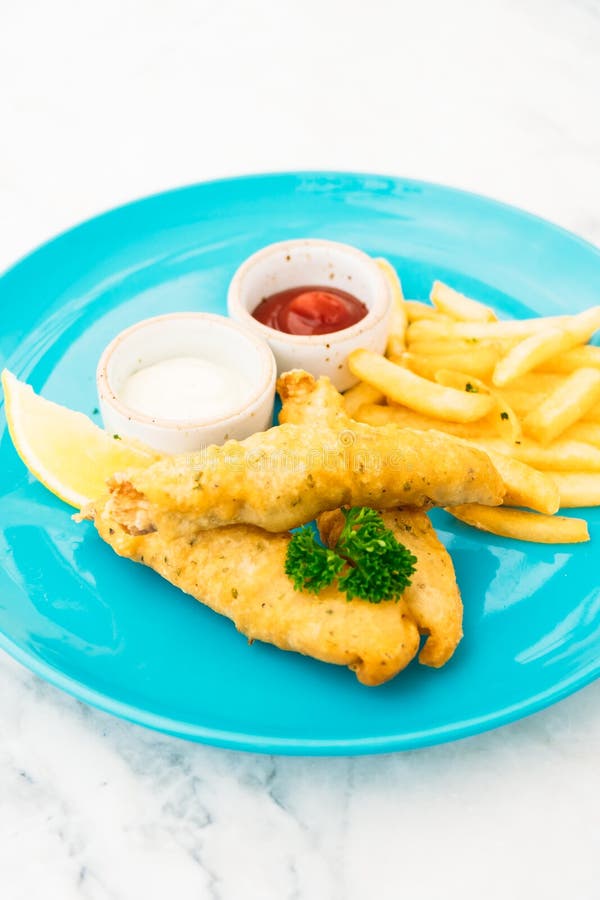 Fish and chips stock image. Image of fried, dinner, takeaway - 103692937