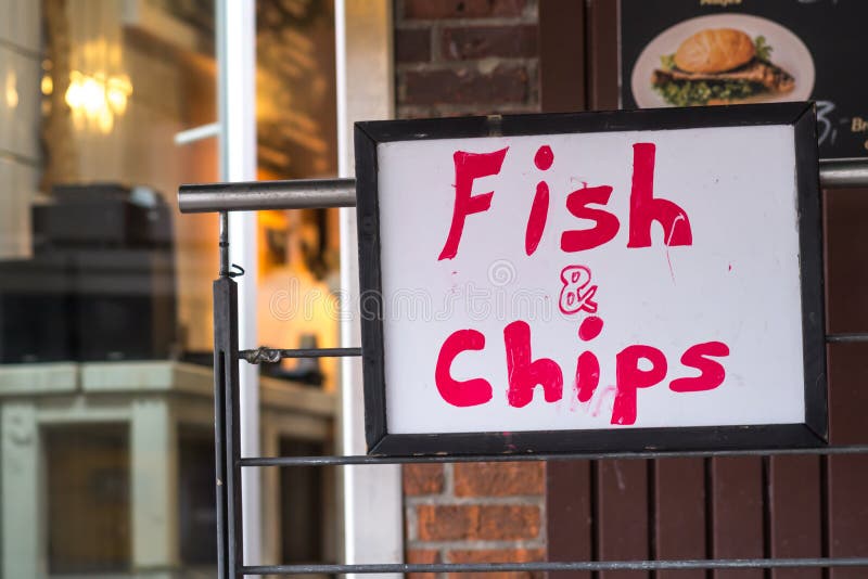 Fish & chips editorial stock image. Image of retail - 222488889