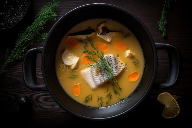 Fish Cod Fillet, Codfish Meal, Halibut Meat, Abstract Generative AI ...