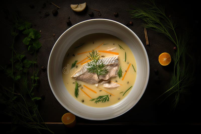 Fish Cod Fillet, Codfish Meal, Halibut Meat, Abstract Generative AI ...