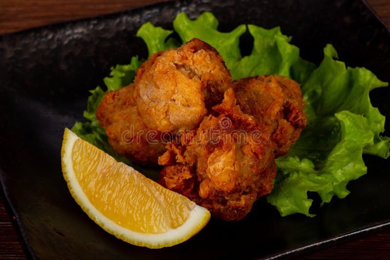 Fish cod tempura stock image. Image of fish, salad, seafood - 123801577