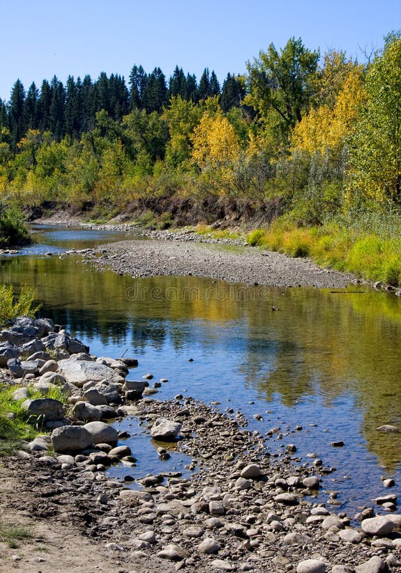 Fish Creek Park stock photo. Image of nature, yellow - 10900596