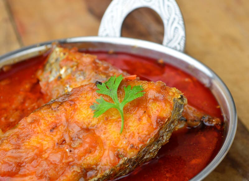 Fish Curry stock photo. Image of leaf, frying, garlic - 39068348