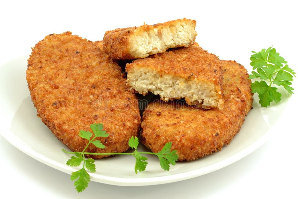 Fish cutlet stock image. Image of cutlet, meat, isolated - 310826071