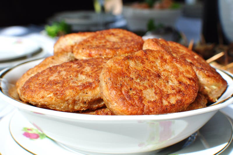 Fish cutlets stock image. Image of cuisine, dinner, cutlets - 21477519