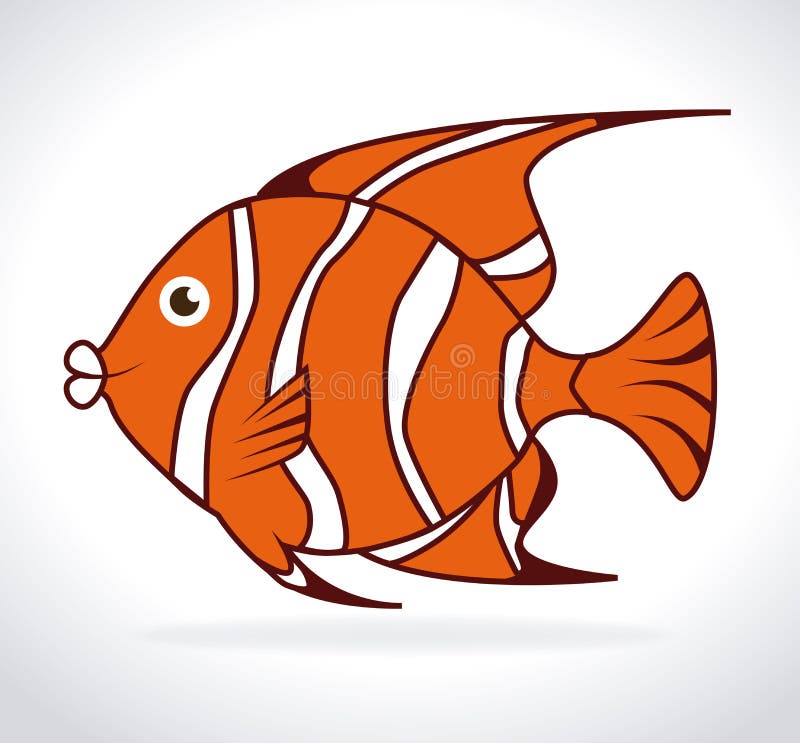 Fish design stock vector. Illustration of icon, drawing - 42487911