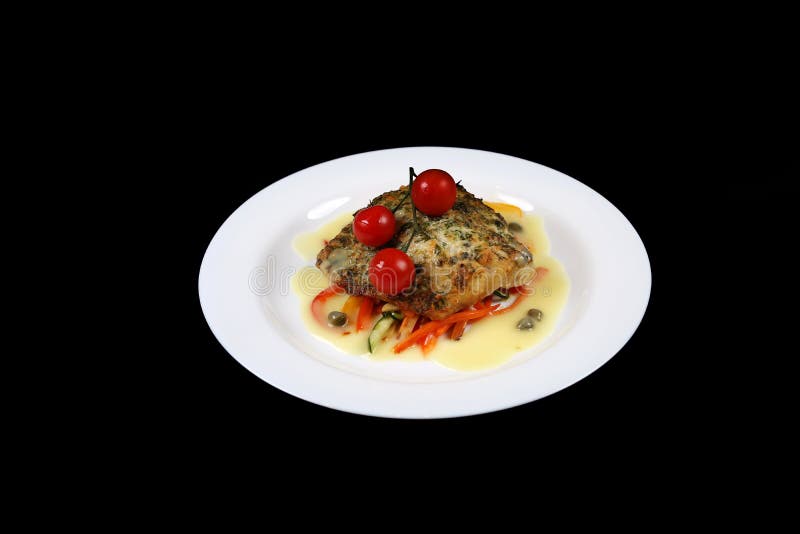 Fish for dinner stock image. Image of hungry, meat, bacon - 62036115