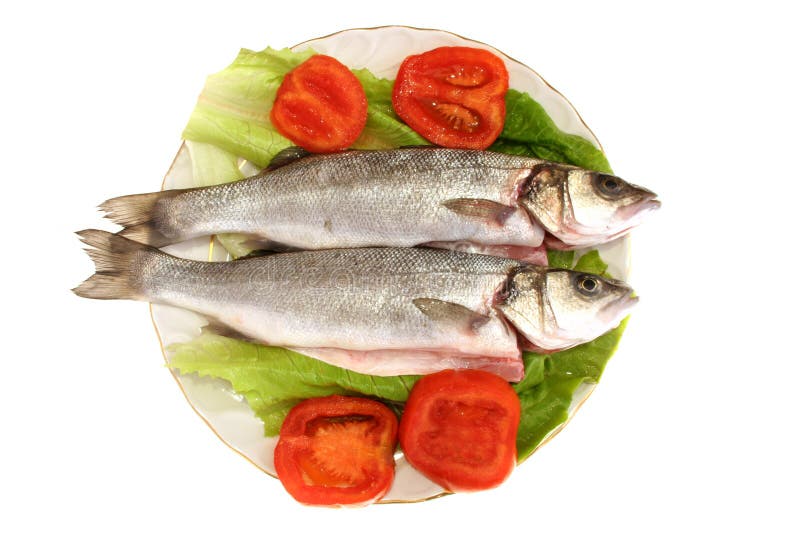 Fish dish 2 stock image. Image of healthy, tomatoes, dish - 1568317