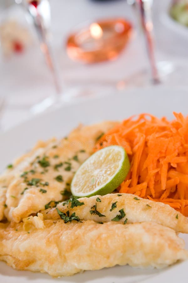 Fish dish stock photo. Image of slice, fresh, cooked, carrot - 2270240