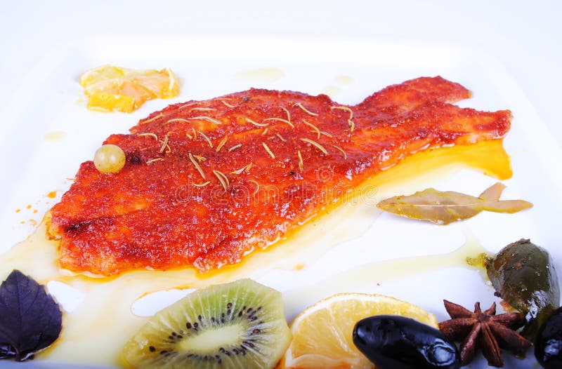 Fish dish stock image. Image of cooking, abstract, event - 33153737