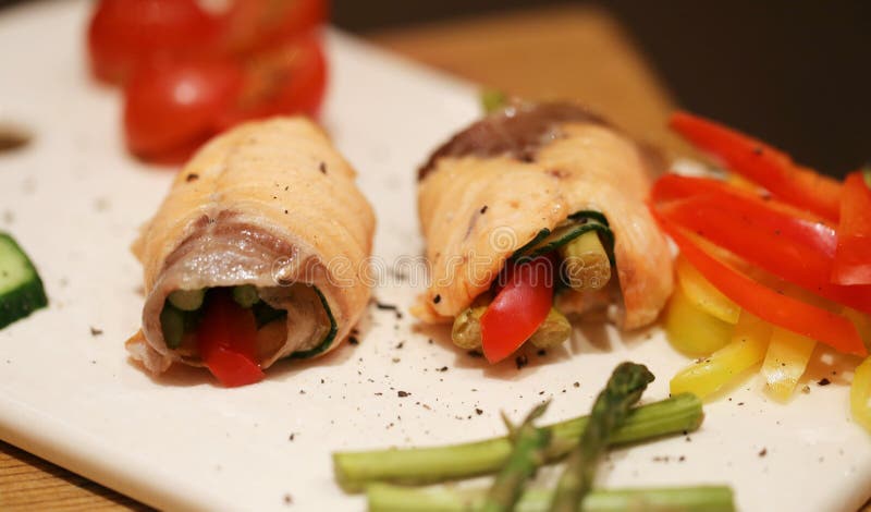 Fish dish stock photo. Image of cuisine, food, cucumbers - 39242574