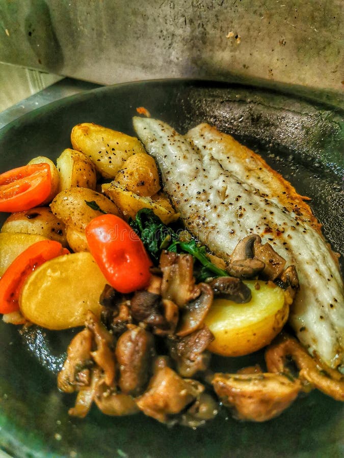 Fish Dishes Heaven in the Mouth Stock Image - Image of fish, heaven ...