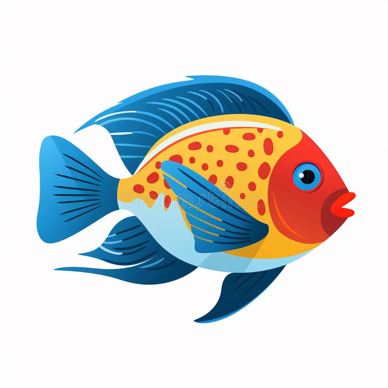 Fish Drawings Marine Beauty Stock Illustration - Illustration of design ...
