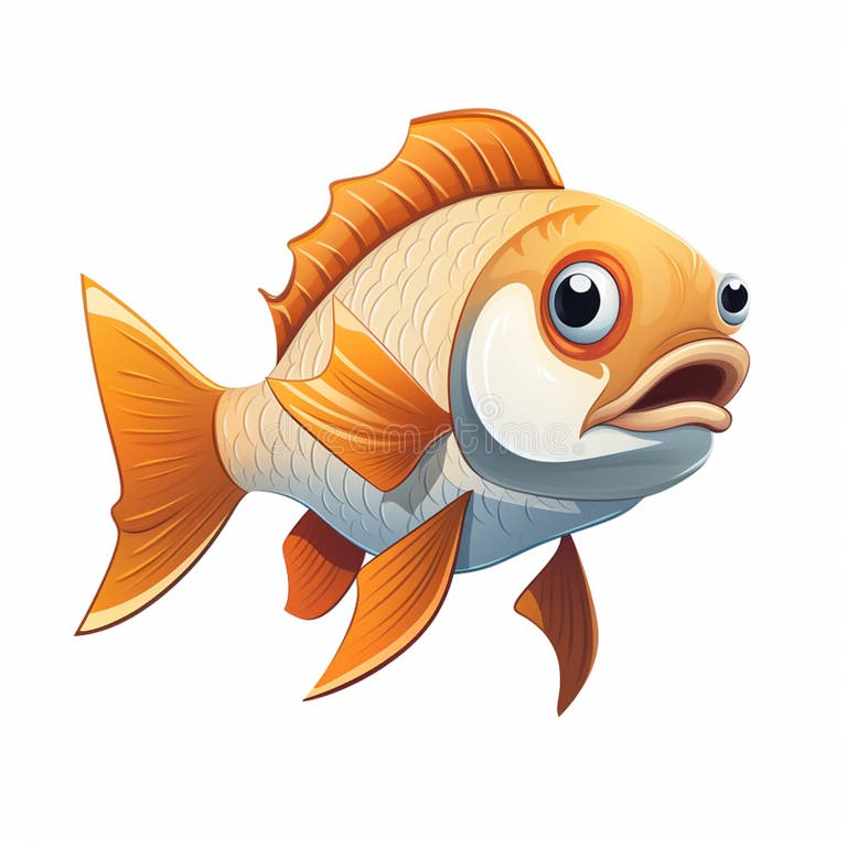 Fish Drawings Marine Fantasy Stock Illustration - Illustration of layer ...