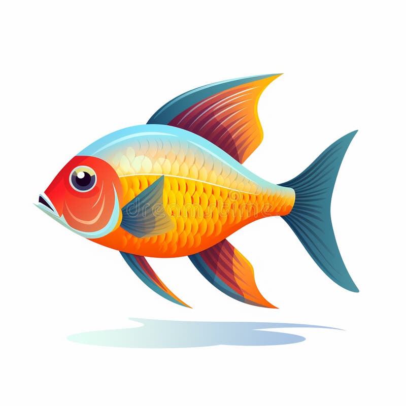 Fish Drawings Marine Inspiration Stock Illustration - Illustration of ...
