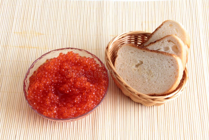 Fish Eggs Roe Appetizer Salad Stock Image - Image of cook, boiled: 32499625