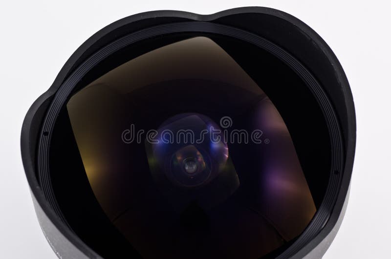Fish Eye Lens stock photo. Image of light, beauty, finger - 227703678
