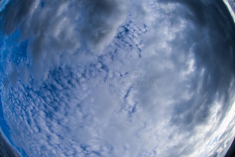 Fish Eye Lens Photograph Sky Stock Photo - Image of photograph, blue ...