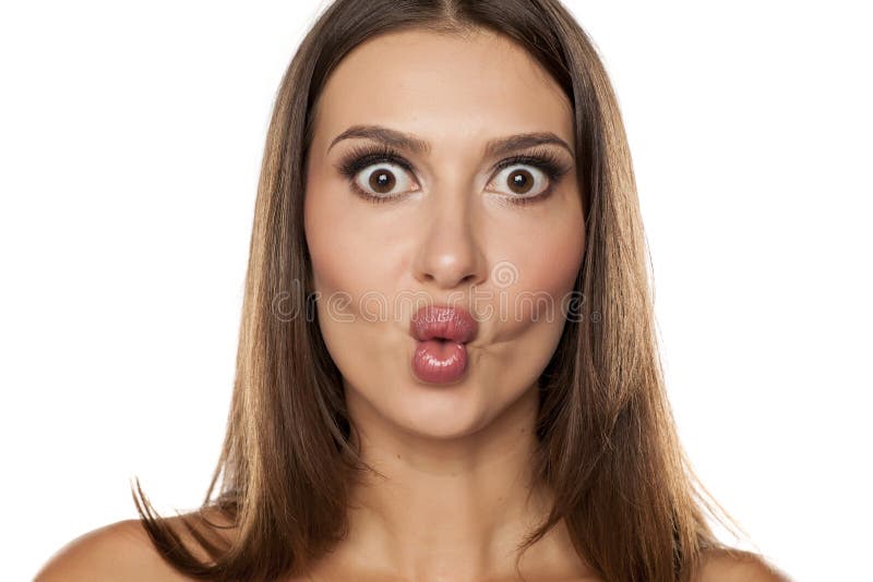 Fish face stock image. Image of cute, silly, lips, caucasian - 82584927