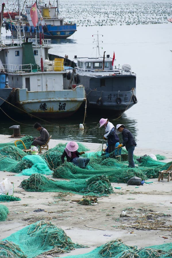 Fish farm in sea editorial photography. Image of farm - 58900837