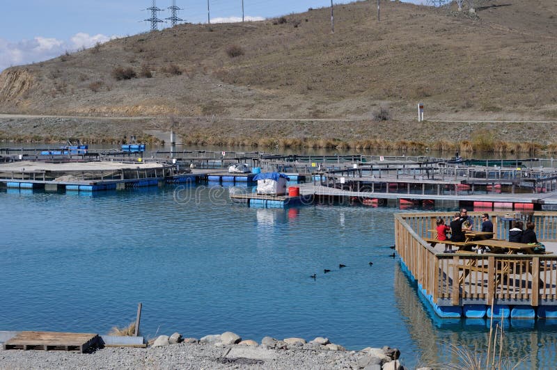 Fish Farming and Restaurant Editorial Photography - Image of farming ...