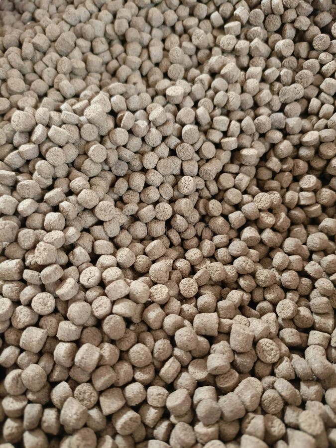 Fish Feed that is Usually Used by Fish Farmers Stock Photo - Image of ...