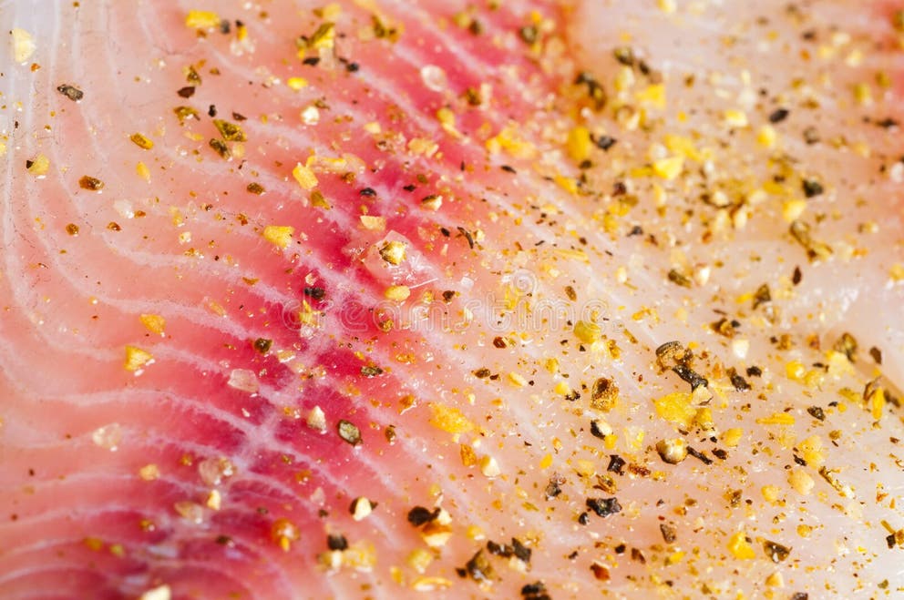 Fish fillet stock image. Image of pollen, tilapia, ingredients - 12484065