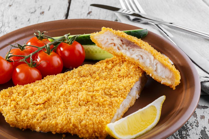 Fish fillet stock image. Image of lemon, dinner, fillet - 40669587