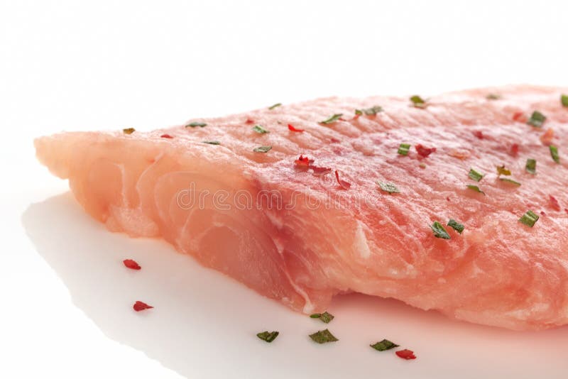 Fish Fillet with Fresh Salad. Stock Photo - Image of culinary ...