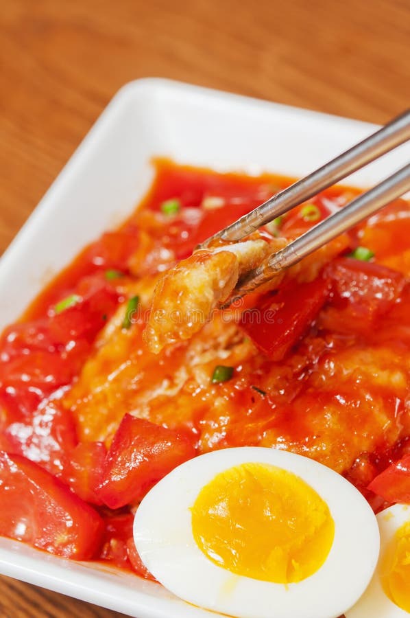 Fish fillet and egg stock photo. Image of grill, braised - 27749946