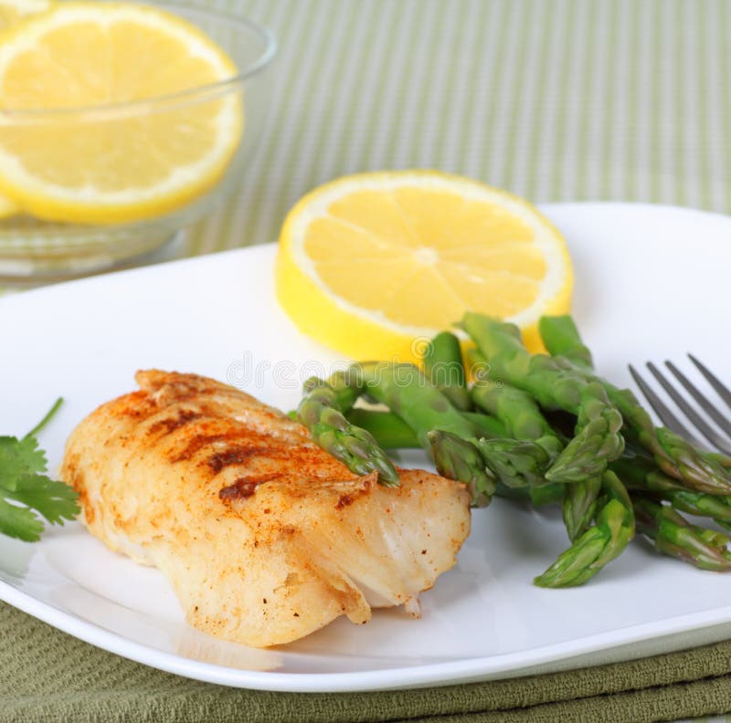 Fish Fillet Meal stock photo. Image of white, vegetable - 18939584