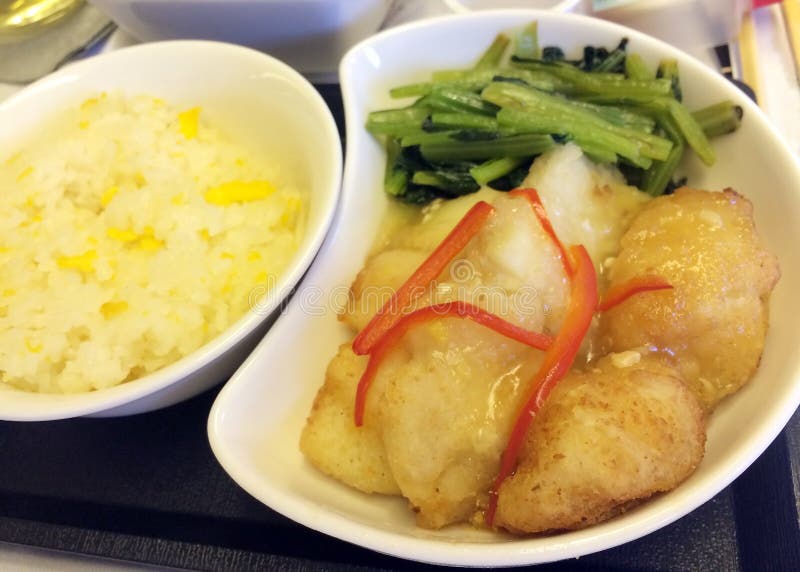 Fish Fillet with Rice stock image. Image of served, meal - 60767307