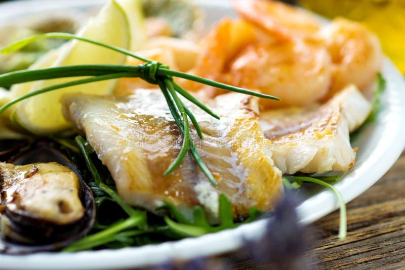 Fish fillet stock photo. Image of crockery, meal, fish - 66259230