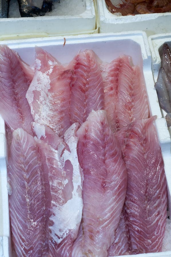 Stack of raw fish stock photo. Image of close, heap, closeup - 79966174