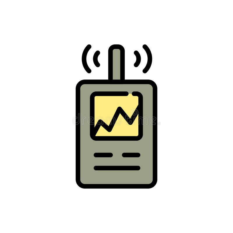 Fish Finder Icon. Echo Sounder. Depth Finder. Fish Searching. Digital ...