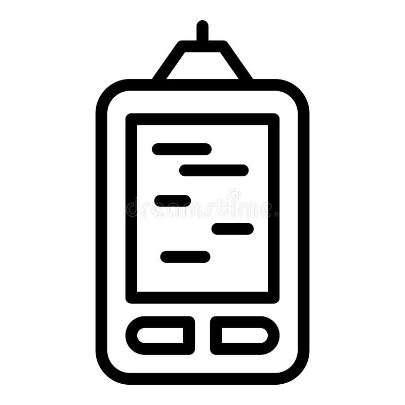 Fish Finder Echo Sounder Vector Illustration Stock Vector ...