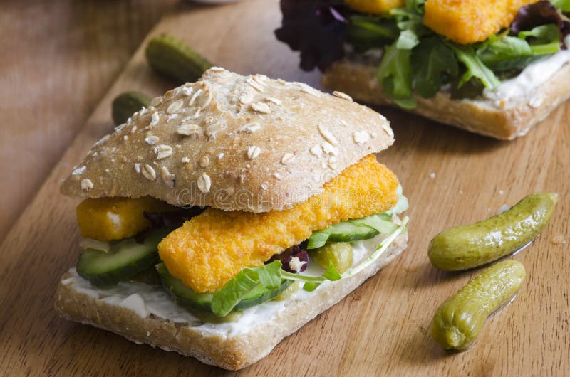 Fish Finger Ciabatta Stock Photos - Free & Royalty-Free Stock Photos ...