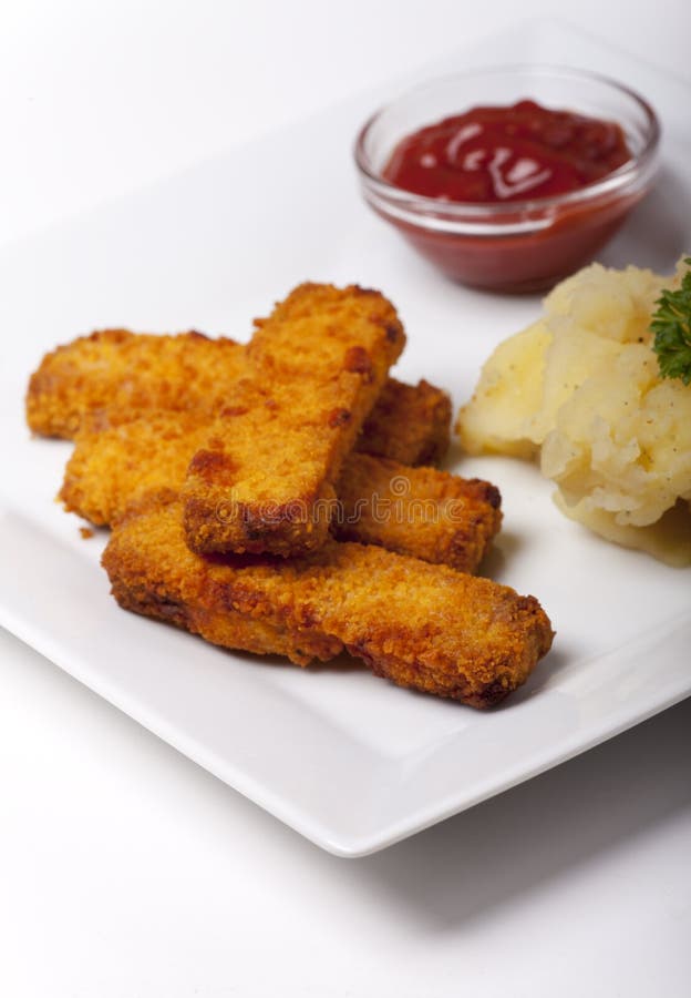 Fish fingers stock photo. Image of coated, fishfinger - 7610364