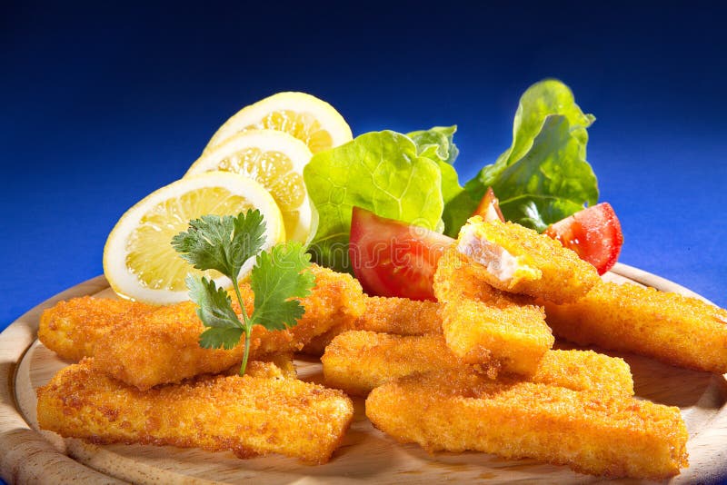 Fried fish fillet stock photo. Image of meal, filet, fish - 53991170