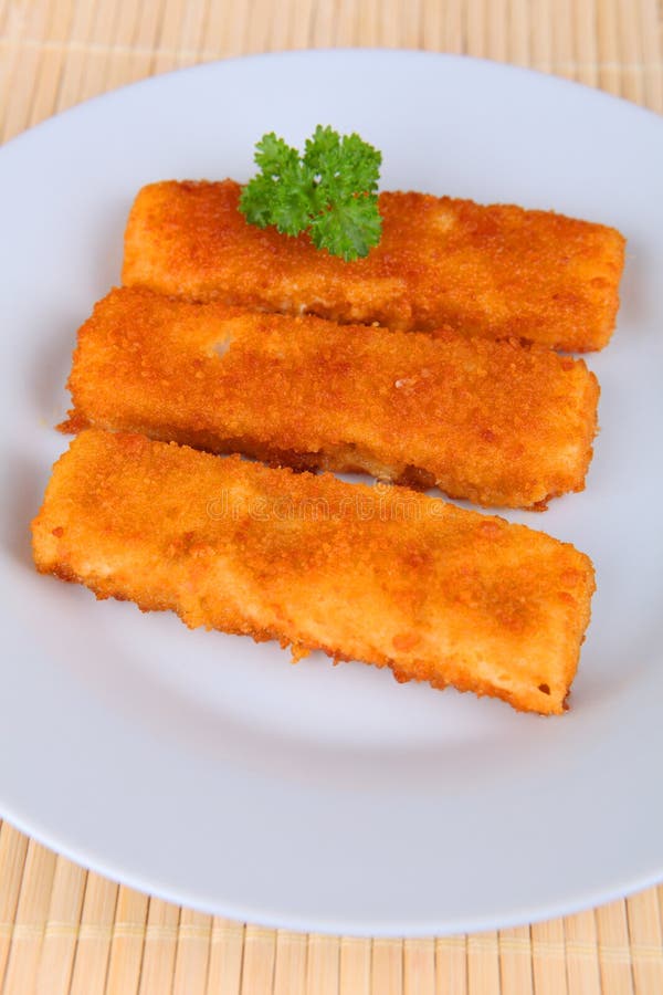 Fish fingers stock image. Image of food, breading, meal - 74133931