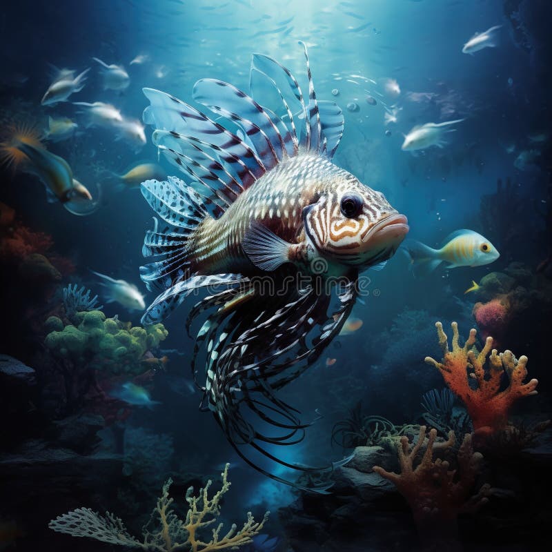 Fish stock illustration. Illustration of nature, imagine - 293683597