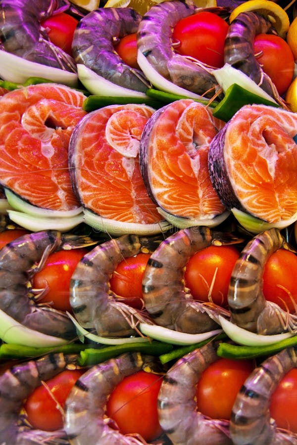 Fish in a fish restaurant stock image. Image of business - 25048345