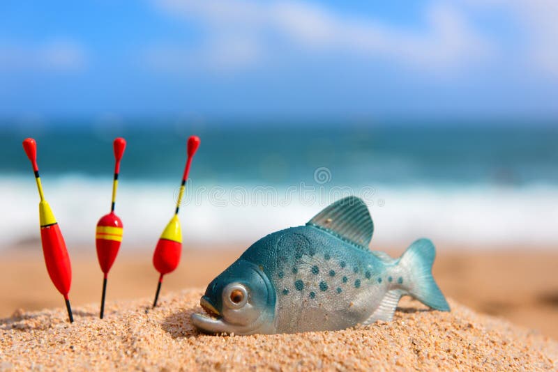 Fish floats and fish stock photo. Image of plastic, tourism - 309754368