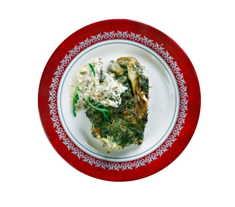 Fish Florentine stock image. Image of gourmet, meal, cooked - 67949963