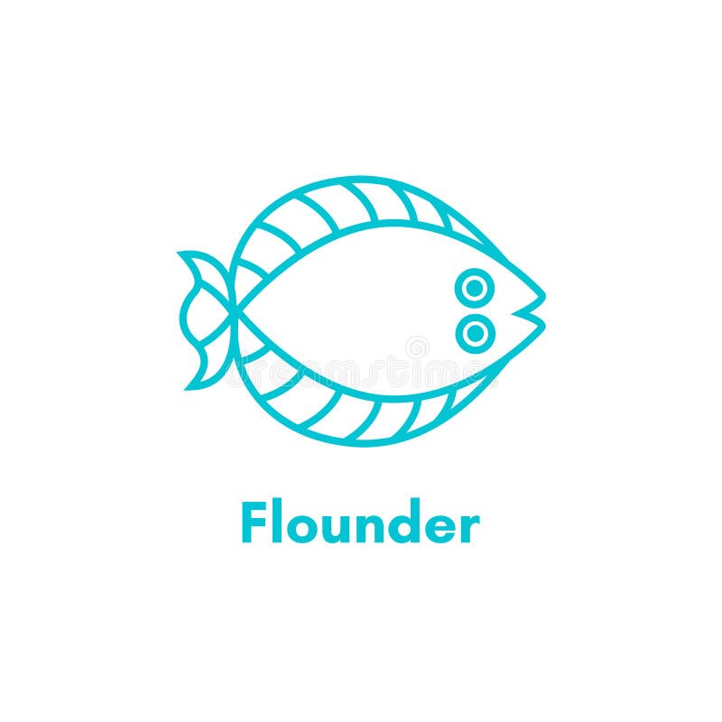 Flounder Vector Stock Illustrations – 2,067 Flounder Vector Stock ...