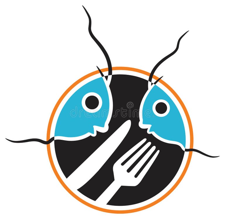 Fish Food Fork Logo Stock Illustrations – 2,122 Fish Food Fork Logo ...