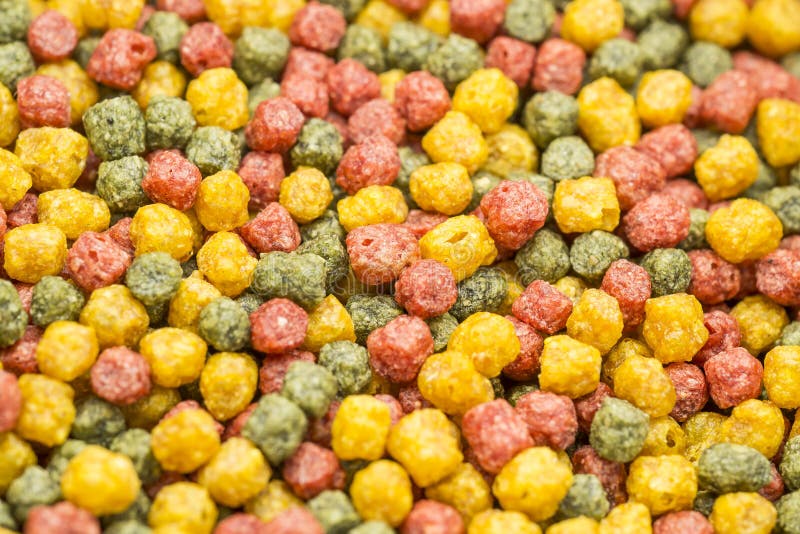 Fish Food stock photo. Image of crunchy, bunch, colorful - 25547890