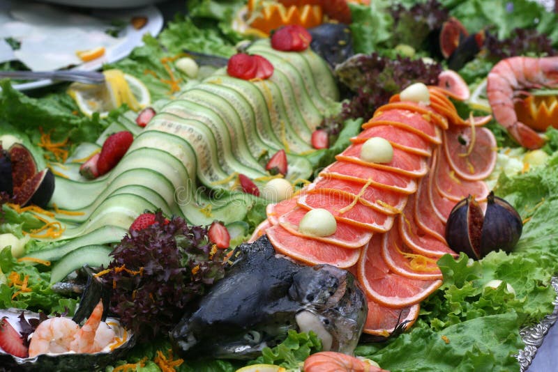 Fish food on table stock image. Image of food, dining - 95037441